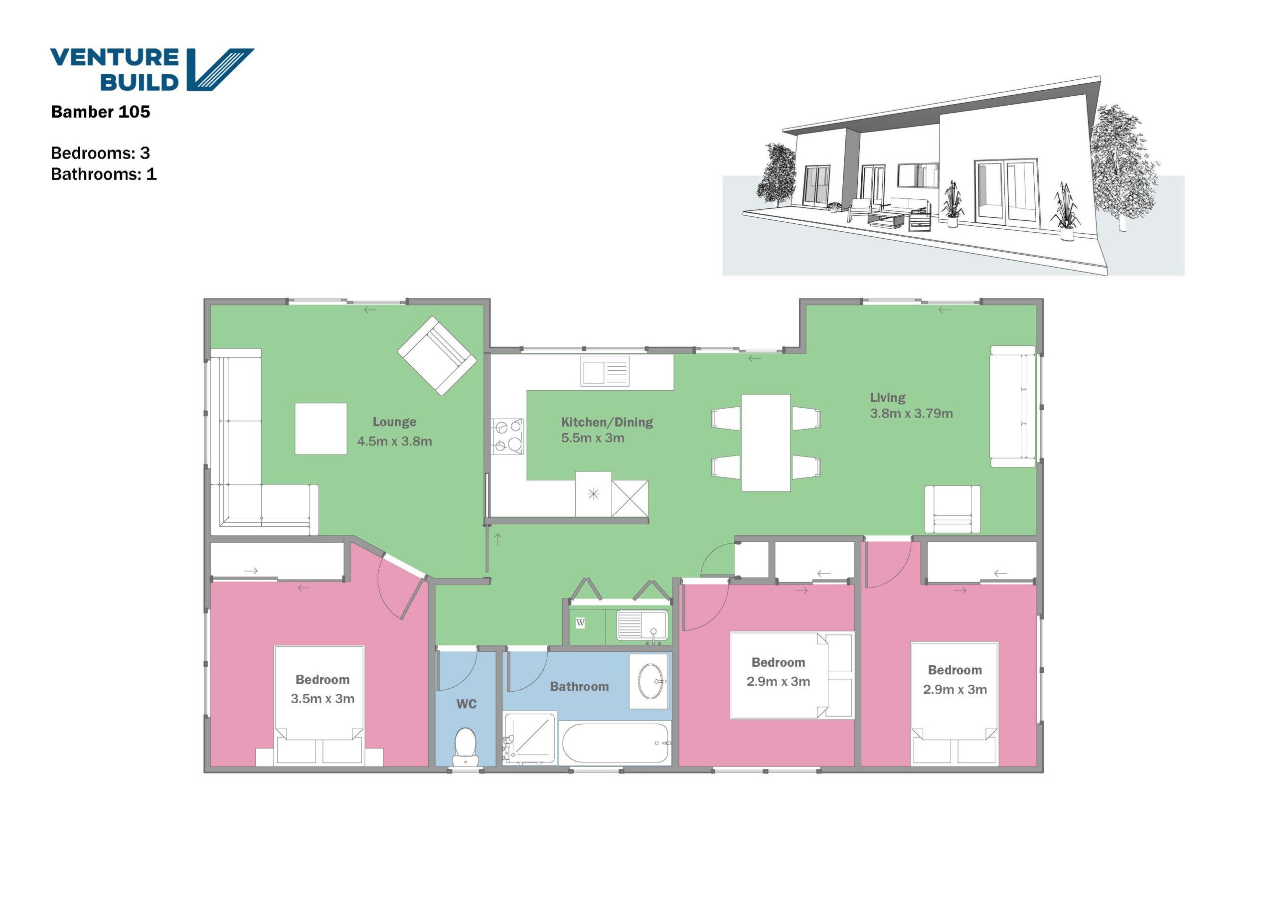 Bamber 105 - Venture Build Whanganui