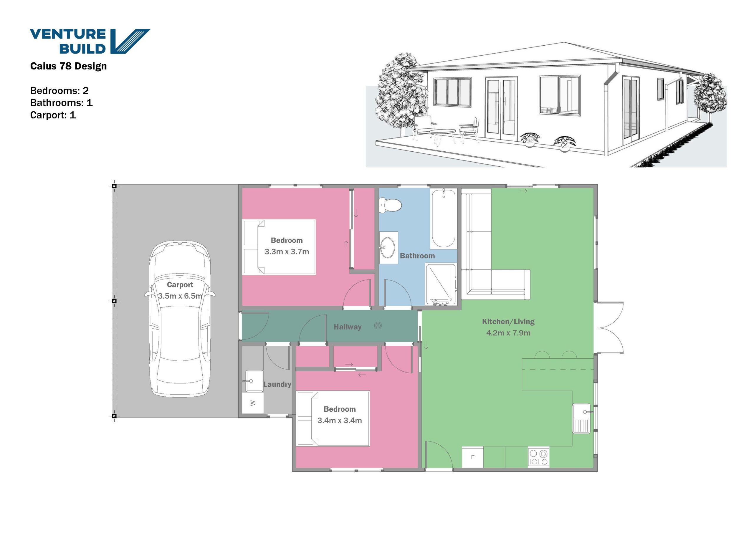 Caius 80 - Venture Build Whanganui